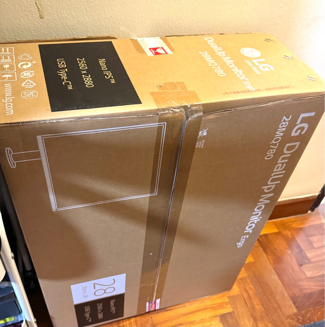 LG DUAL UP MONITOR Ergo 28MQ780, Computers & Tech, Parts & Accessories ...