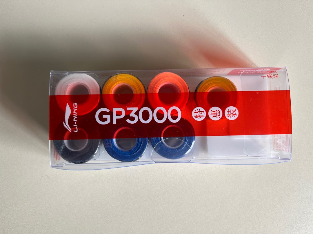 Li-Ning GP3000 Overgrip, Sports Equipment, Sports & Games, Racket ...