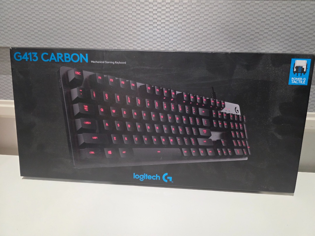 Logitech G413 Carbon Mechanical Gaming Keyboard, Computers & Tech ...