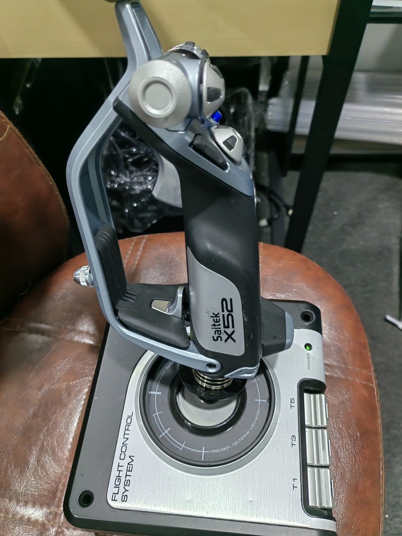 Logitech logicool X52 HOTAS Flight Simulator Joystick for PC & Console ...