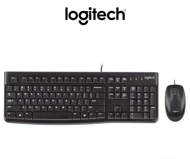 Logitech Mk120 Keyboard Mouse Set Computers And Tech Parts And Accessories Computer Keyboard On