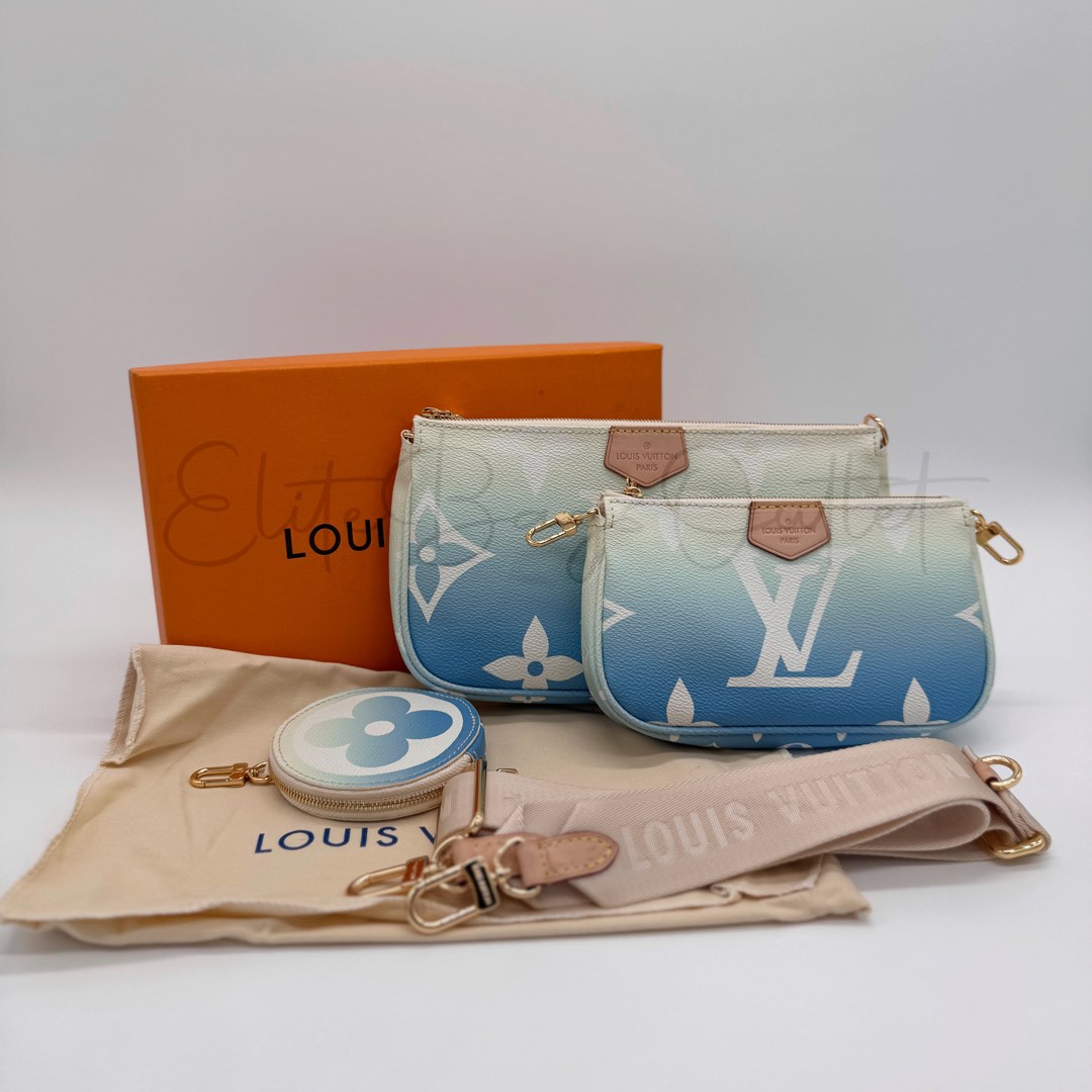 Louis Vuitton LV By The Pool Multi Pochette Accessoires Blue Gradient ...