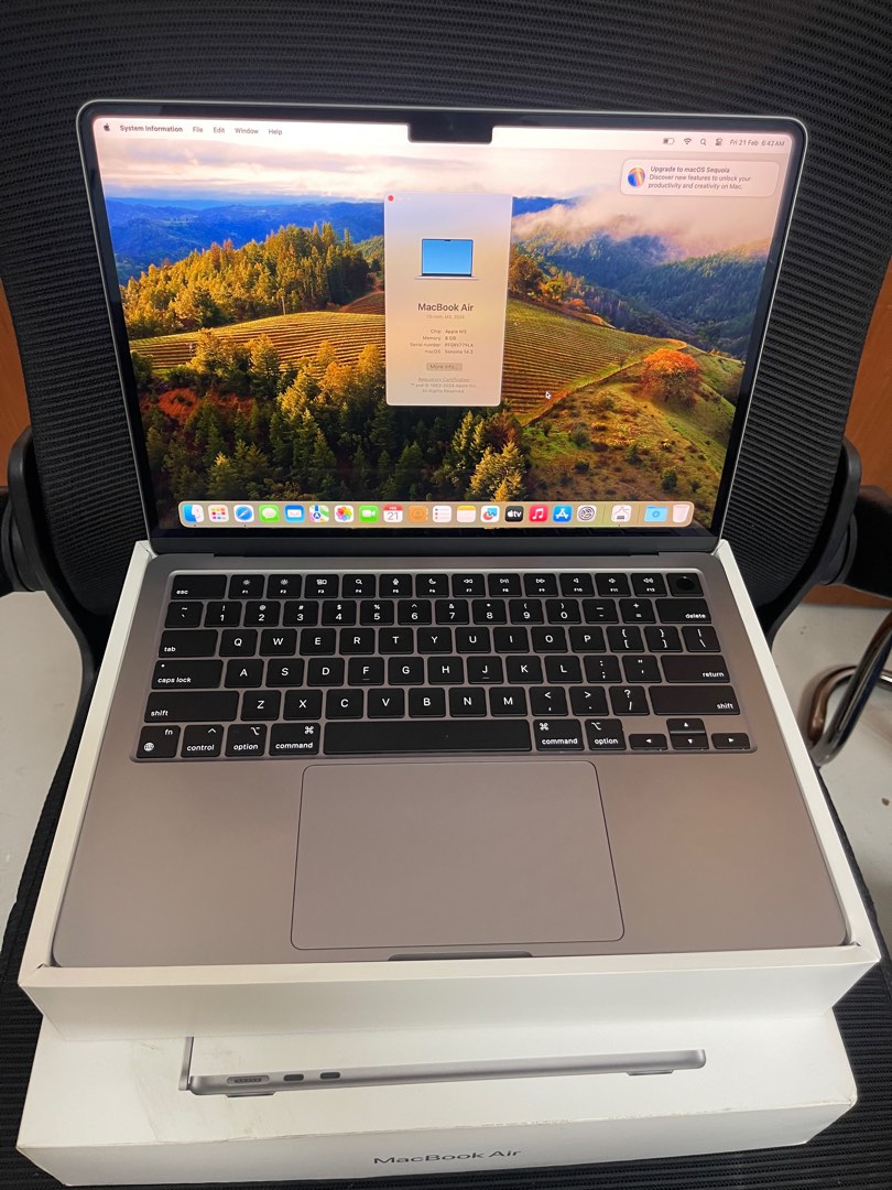 M3 MacBook Air full box warranty like new, Computers & Tech, Laptops ...