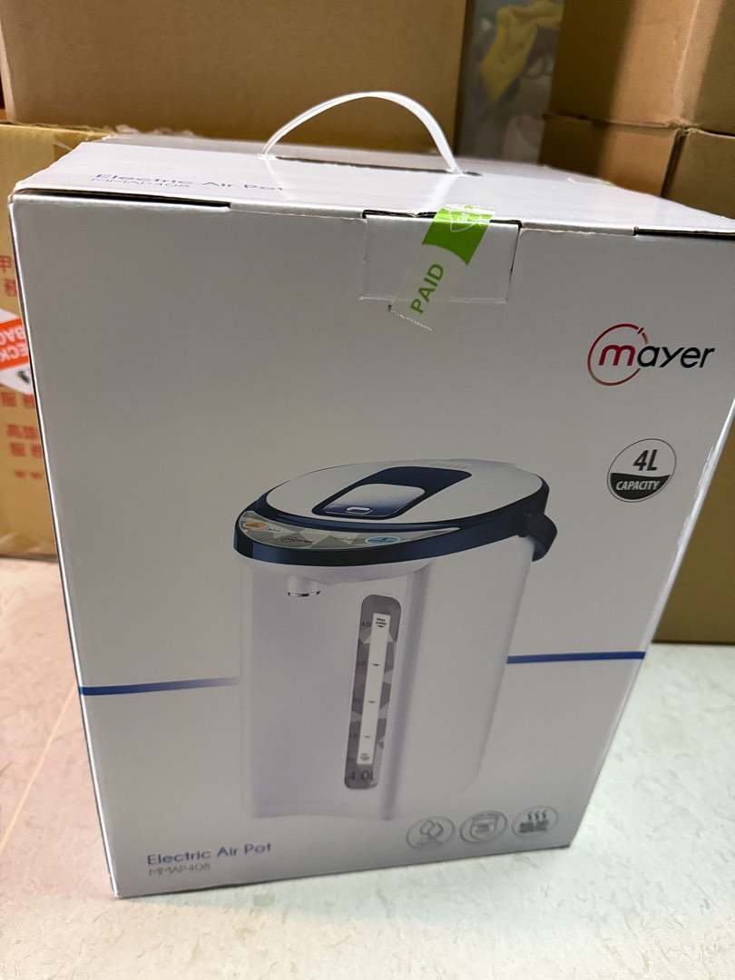 Mayer Electric Air Pot 4L, TV & Home Appliances, Kitchen Appliances ...
