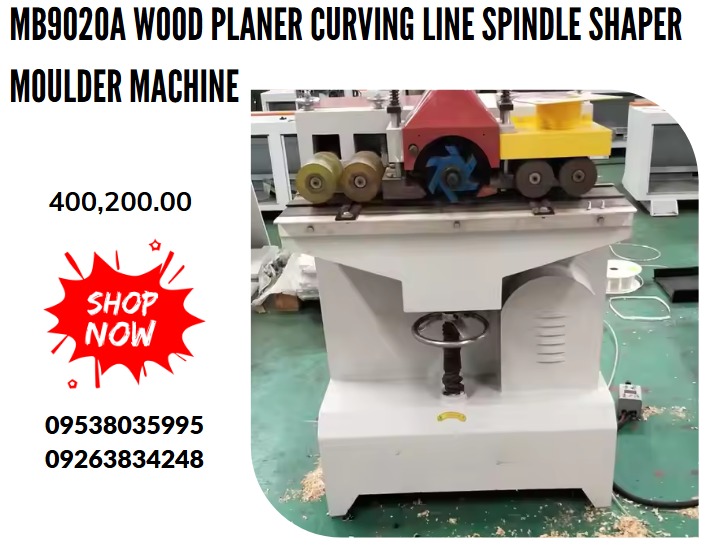 MB9020A Wood Planer Curving Line Spindle Shaper Moulder Machine ...