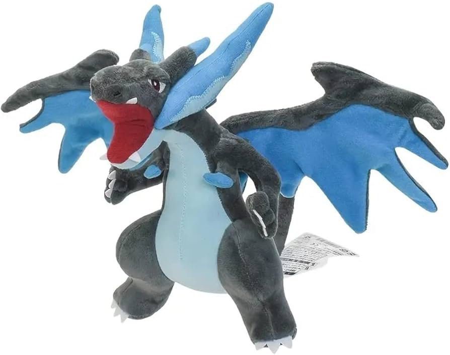 Mega Charizard X plush, Hobbies & Toys, Toys & Games on Carousell