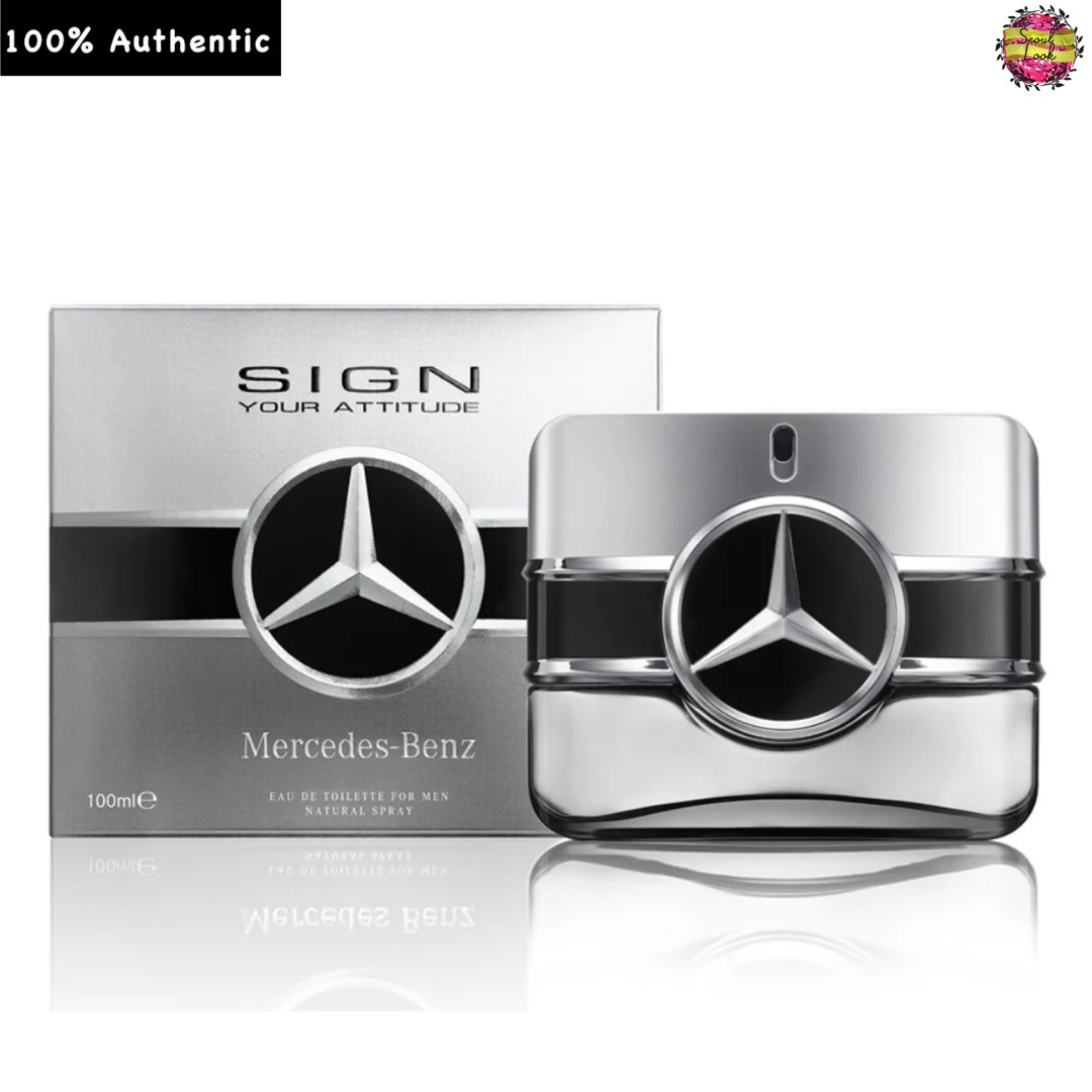 Mercedes-Benz Sign Your Attitude EDT 100ml for Men, Beauty & Personal ...