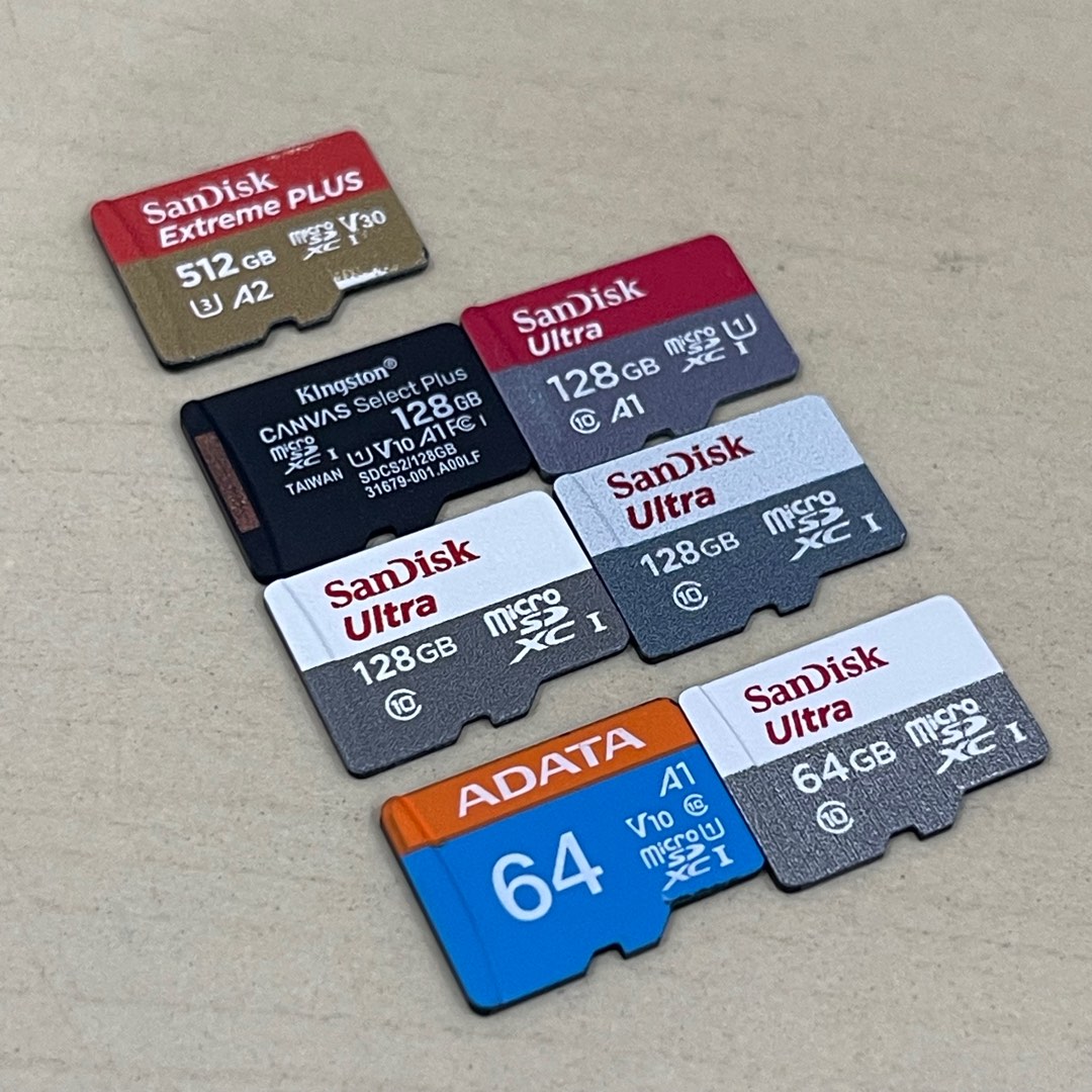 MicroSD Card (512gb, 256gb, 128gb, 64gb), Mobile Phones & Gadgets ...