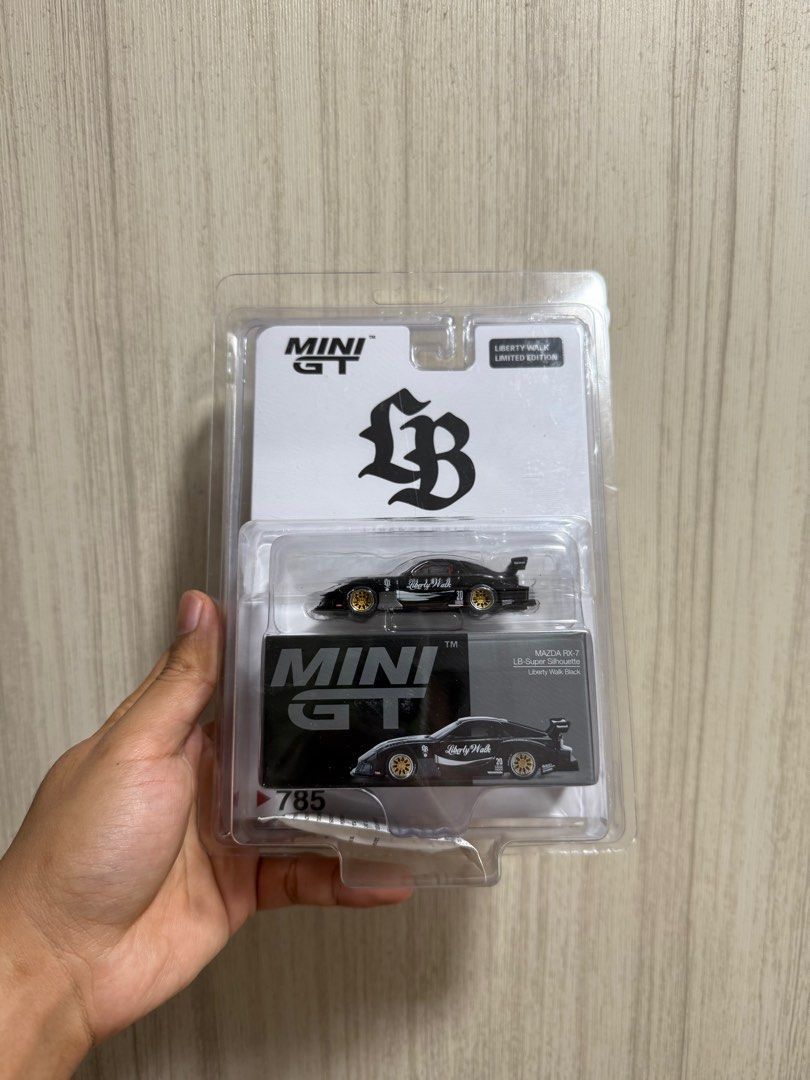 Mini GT Mazda RX-7 LB-Super Silhouette (Liberty Walk Black), Hobbies ...