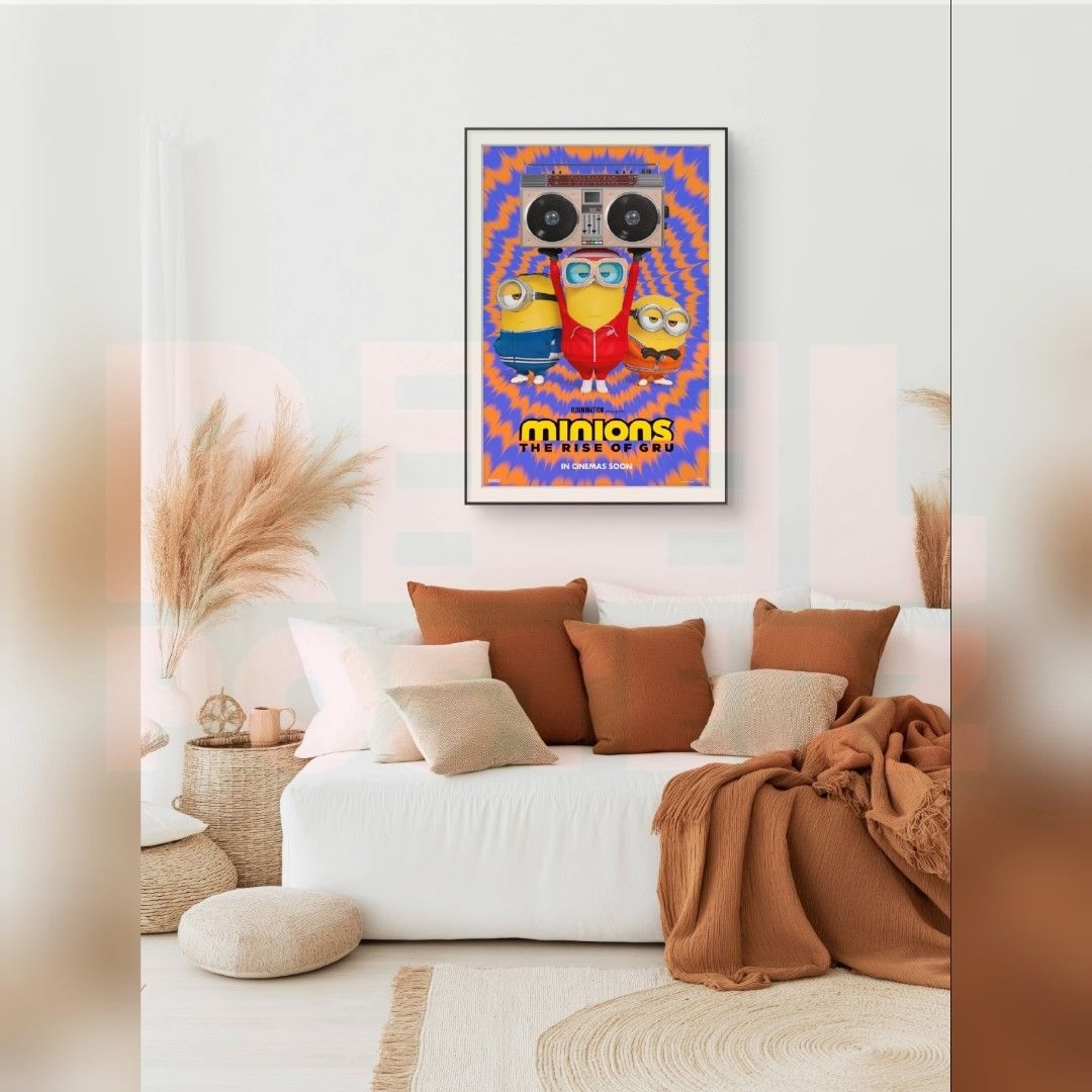 MINIONS: THE RISE OF GRU (2022) Movie Poster 2-Sided Original ...