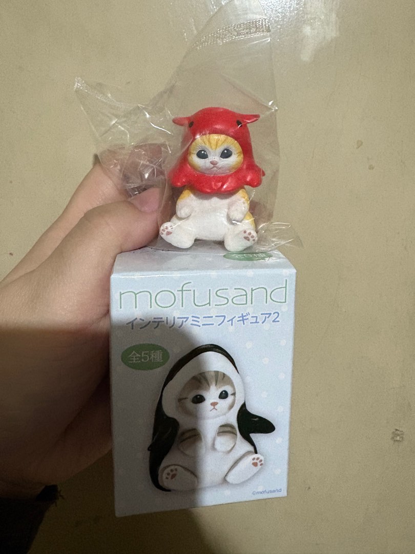 Mofusand Squid mini figure, Hobbies & Toys, Toys & Games on Carousell