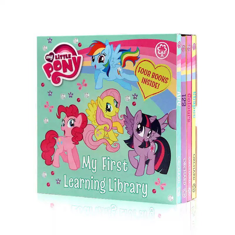 My Little Pony my first learning library 4 books set Children baby book, Hobbies & Toys, Books ...