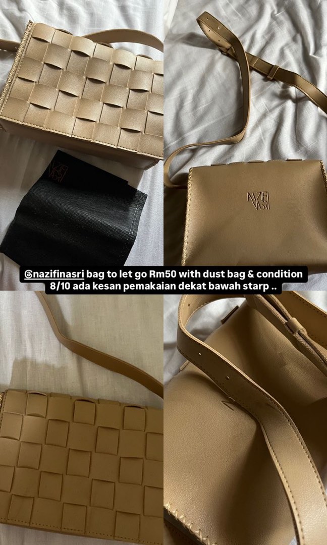 NAZIFI NAZRI BAG, Women's Fashion, Bags & Wallets, Cross-body Bags on ...