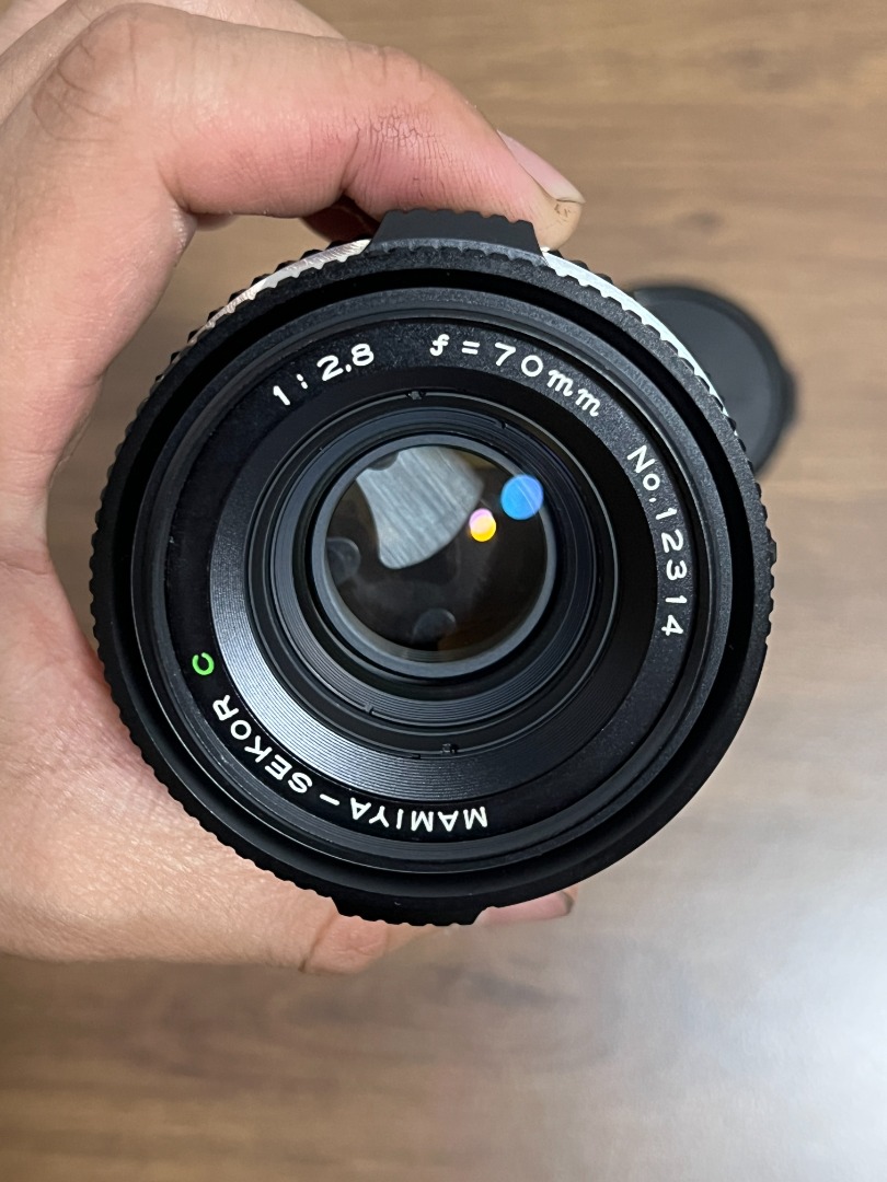 [Near MINT] Mamiya-Sekor C 70mm f2.8 Leaf Shutter Lens, Photography ...