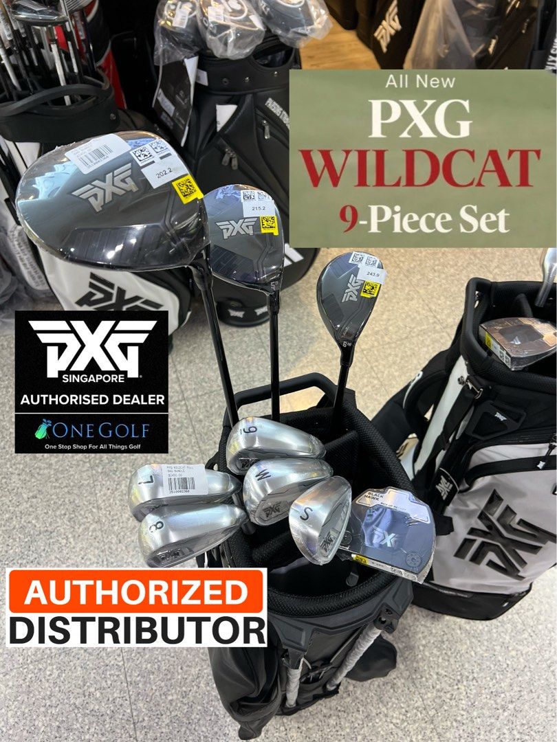 NEW 2025 PXG Male/ Female WILDCAT Full Package Golf Set [Regular ...