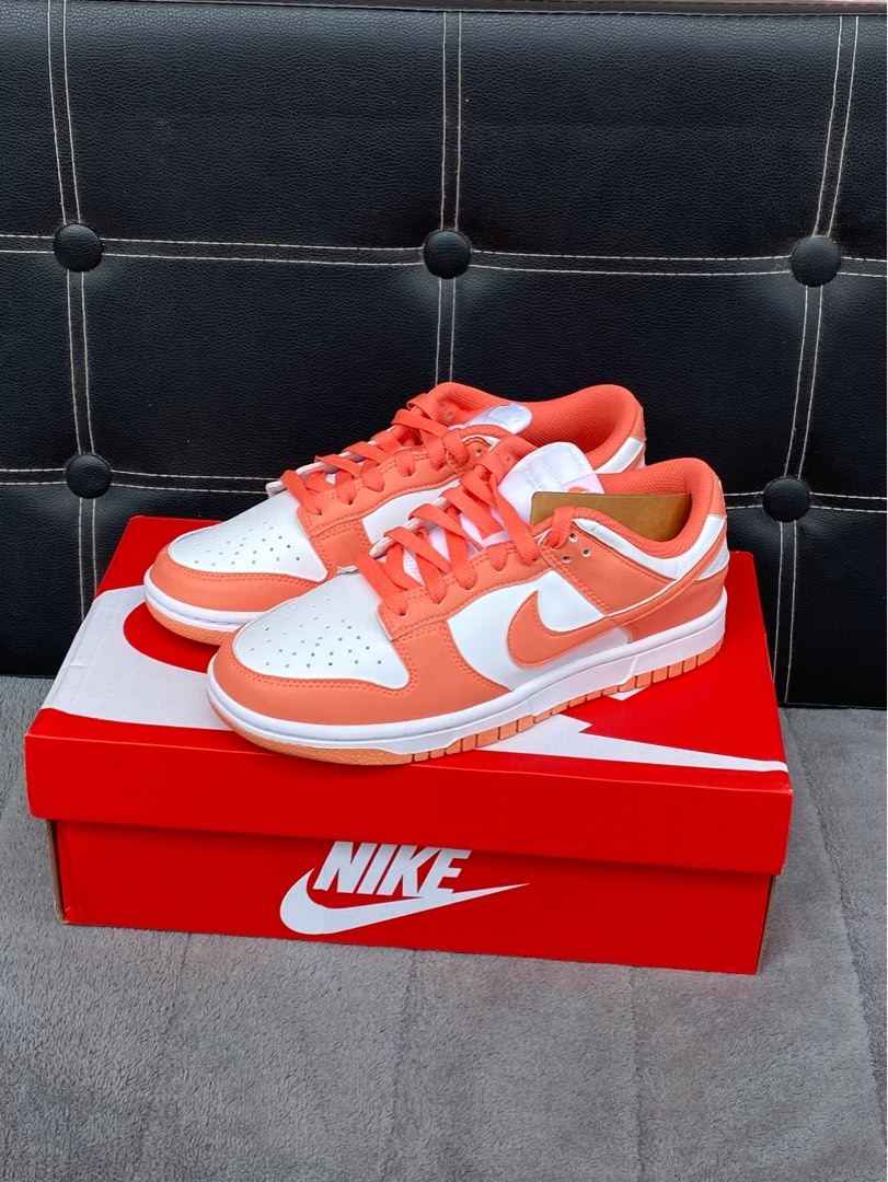 Nike Dunk Low ‘Light Wild Mango’, Women's Fashion, Footwear, Sneakers ...