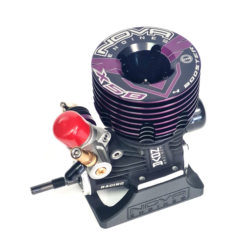 NOVA Engines X5B .21 1/8 Nitro Buggy Engine with Exhaust Pipe, Hobbies ...