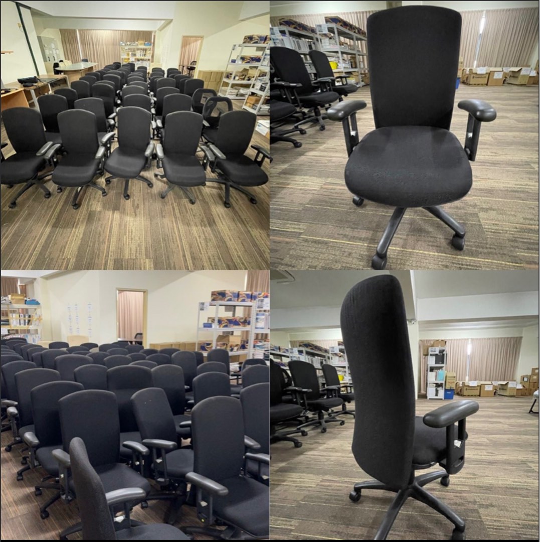 Office Chair/Kerusi Opis, Furniture & Home Living, Furniture, Chairs on ...