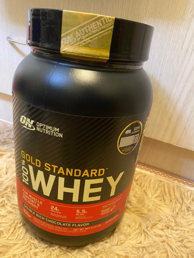 ON Whey Protein Gold Standard (2LB) Double Rich Chocolate-New (Sealed ...