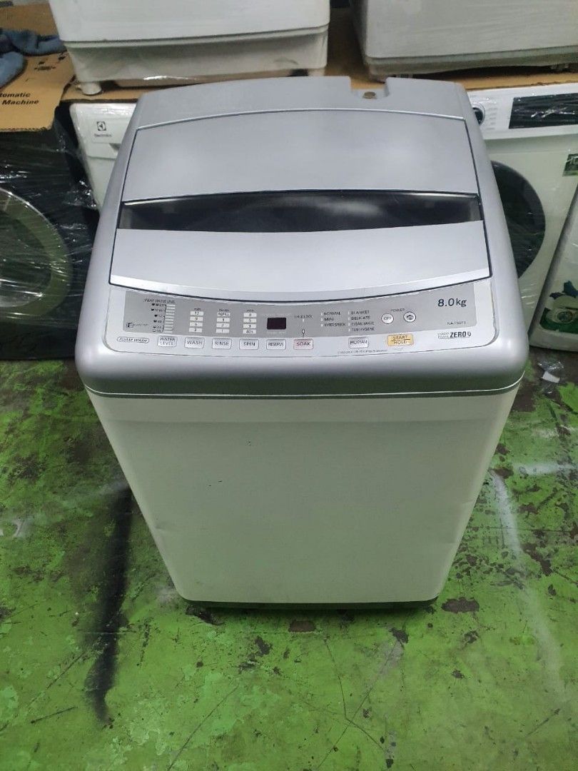 Panasonic 8kg washing machine good conditions one month warranty, TV ...