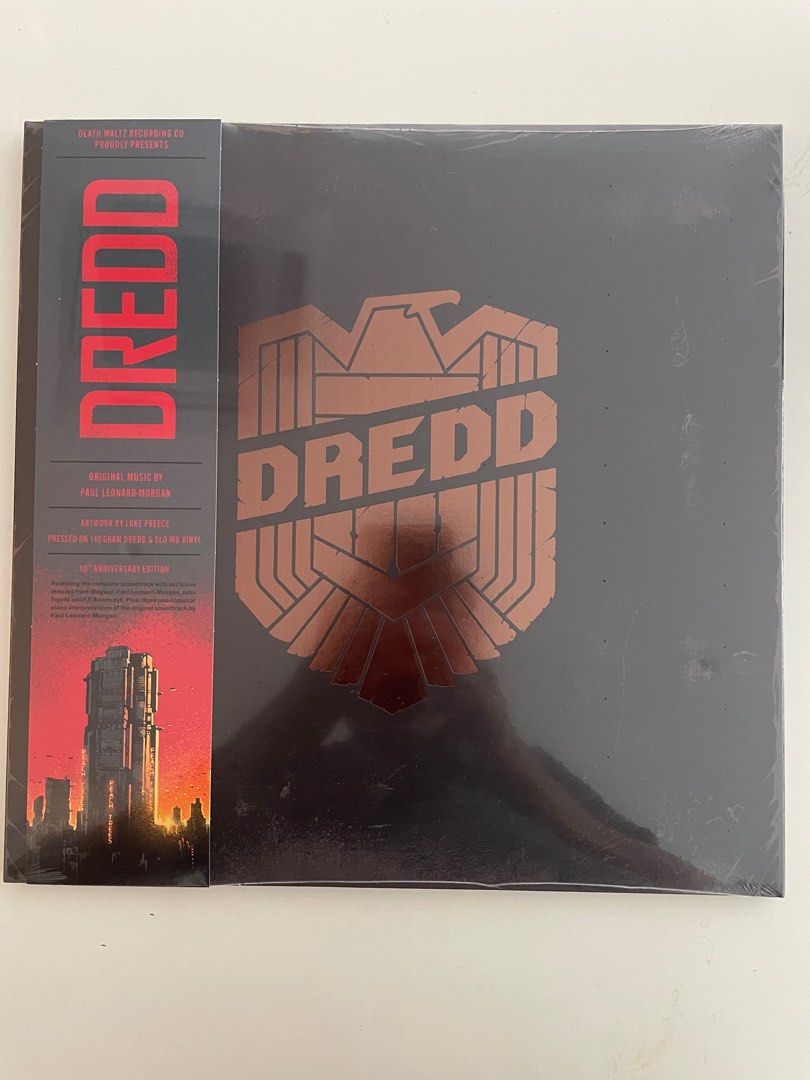 Paul Leonard Morgan – Dredd (Original Motion Picture Soundtrack), Brand ...