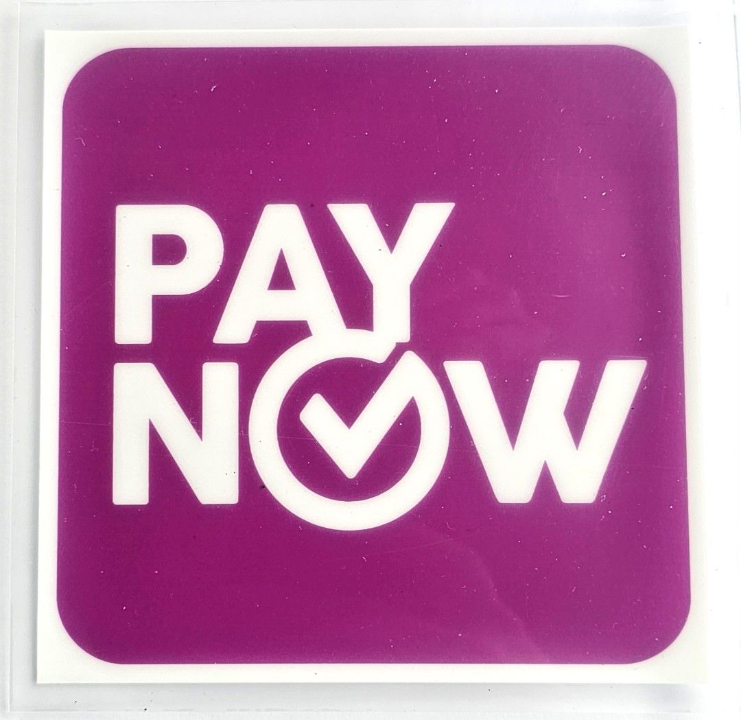 Paynow Paylah GrabPay Alipay Payment Decals & Stickers for Businesses ...