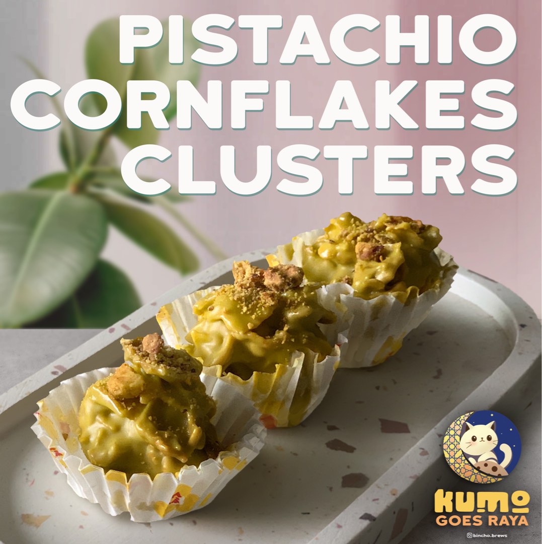 PISTACHIO & MATCHA CORNFLAKE CUPS | 2025 HALAL EID RAYA COOKIES | EARLY ...