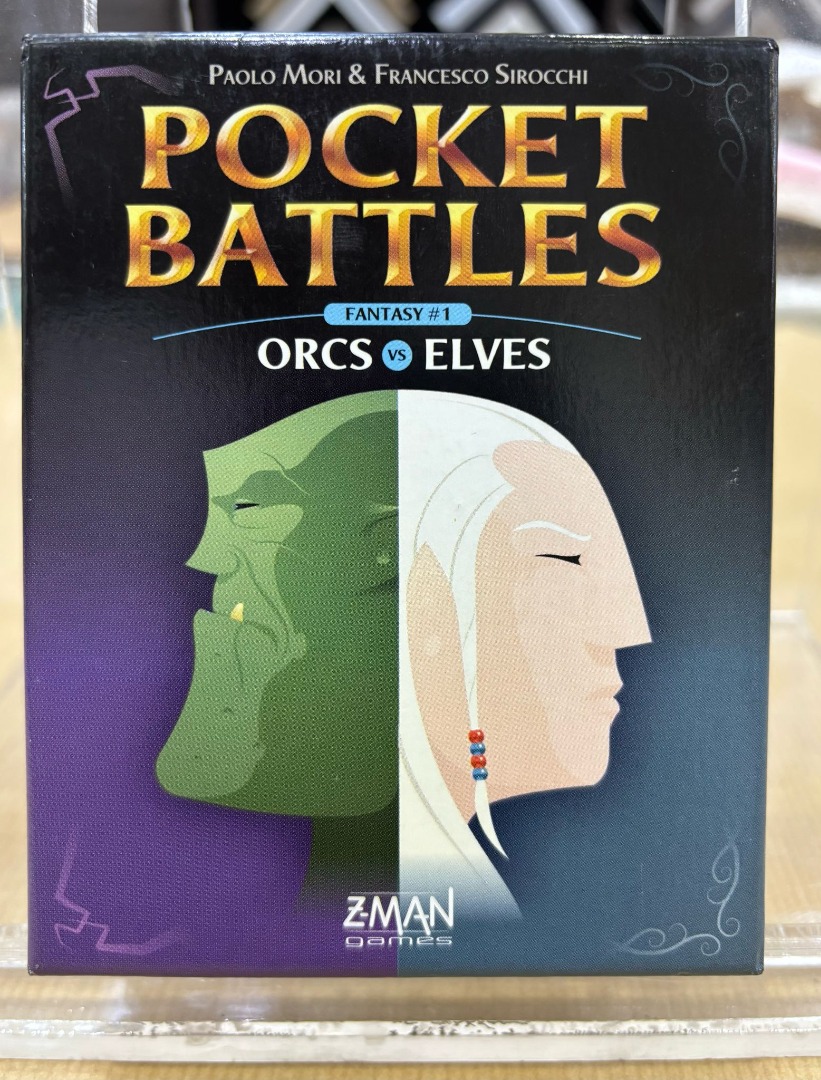 Pocket Battles Orcs vs Elves board dice game, Hobbies & Toys, Toys & Games on Carousell