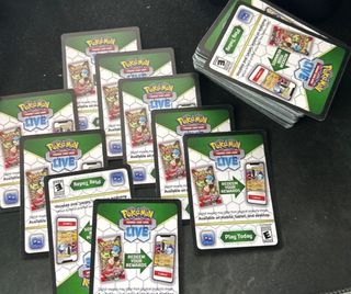 100pcs POKEMON TCG LIVE code cards *ONLINE DELIVERY*, Hobbies & Toys ...