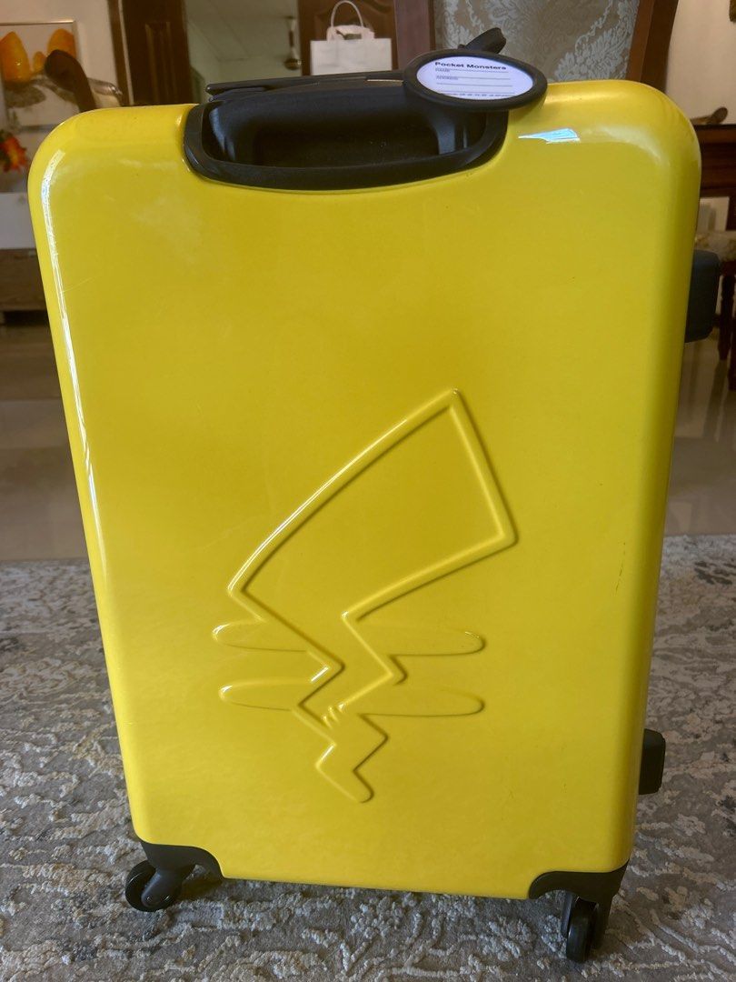 Pokemon Pikachu Suitcase Travel Luggage Carry on Bag TSA Lock 26 ...