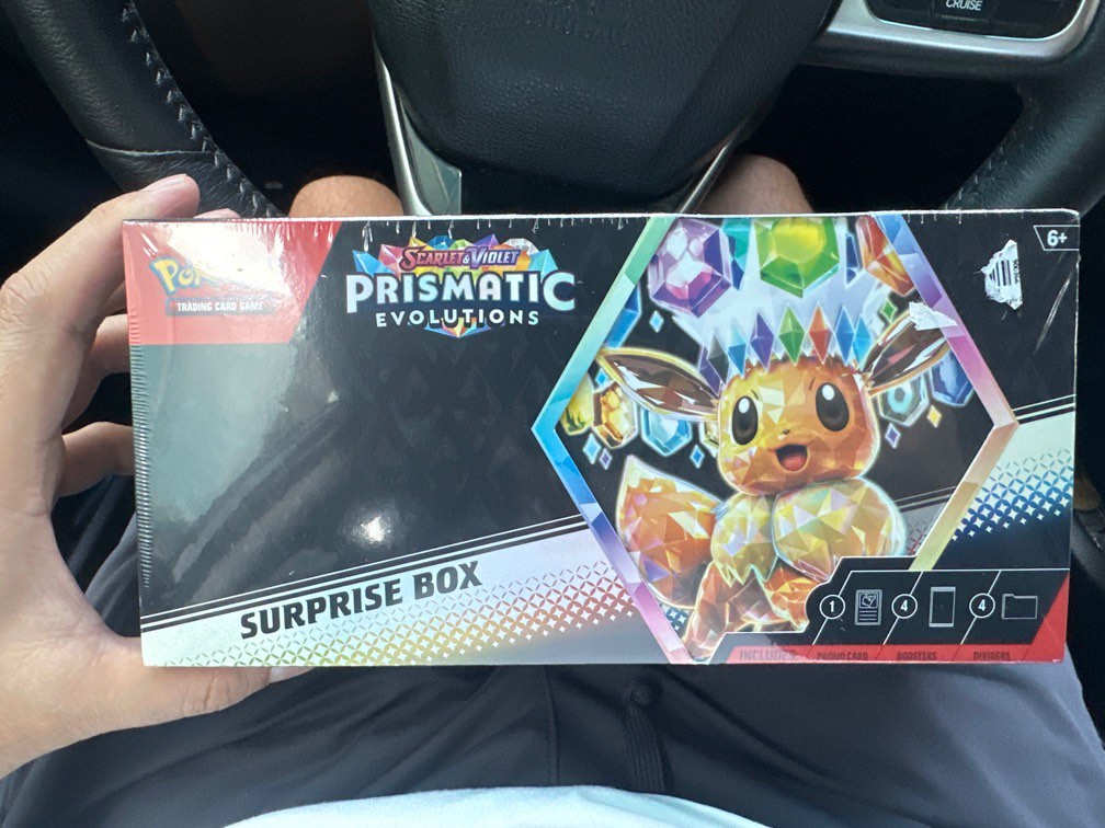Pokemon: Prismatic Evolution - Surprise Box, Hobbies & Toys, Toys ...