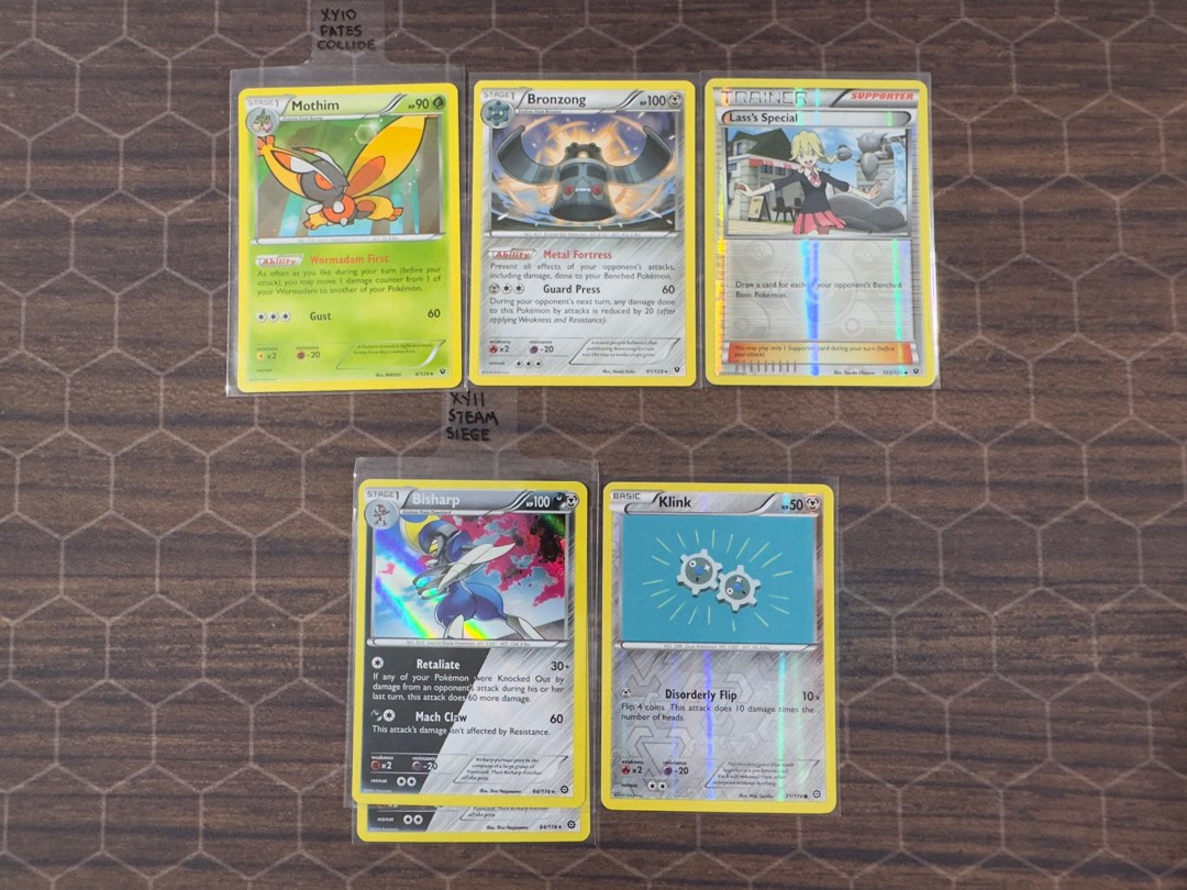 Pokemon XY Cards - Fates Collide, Steam Siege, Hobbies & Toys, Toys ...