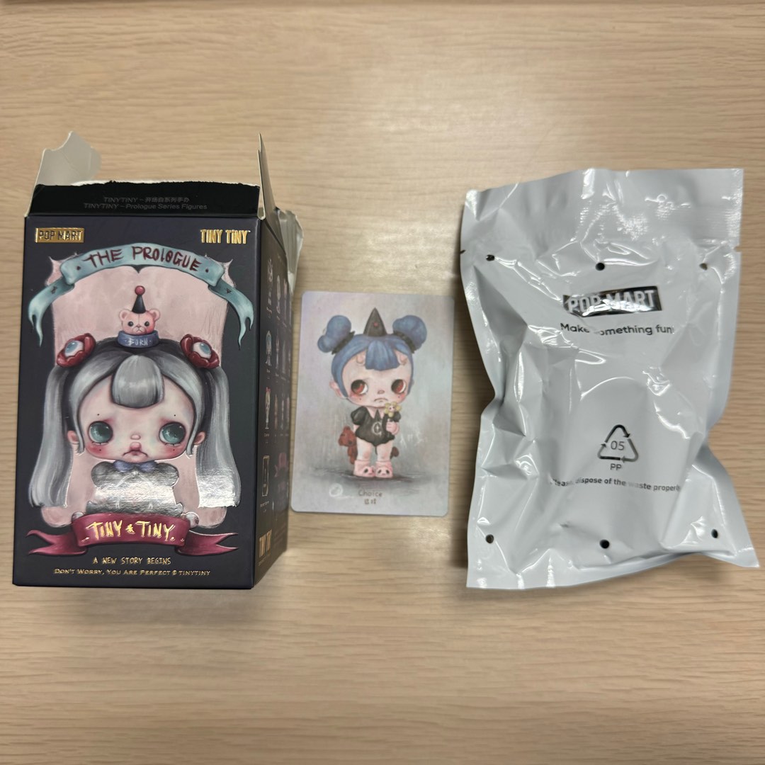 POP MART - TINY TINY THE PROLOGUE / CHOICE, 興趣及遊戲, 玩具 & 遊戲類 - Carousell