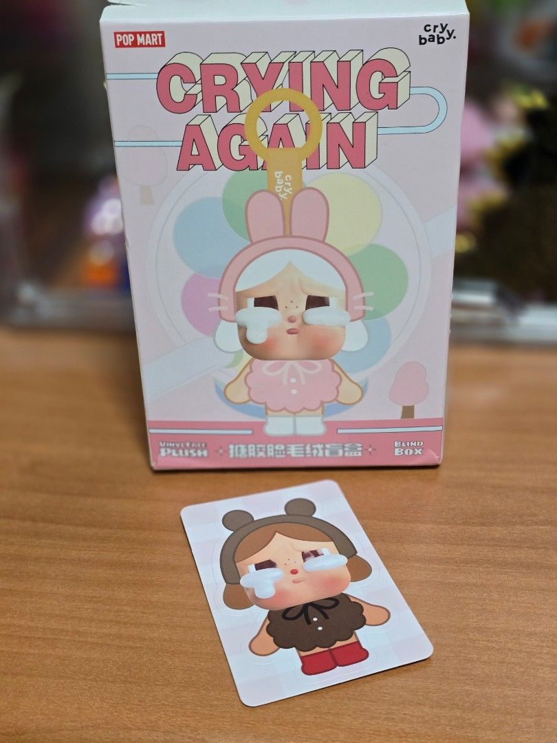 [BUNDLE] POP MART CRYBABY Crying Again Series Vinyl + Sunset Concert ...
