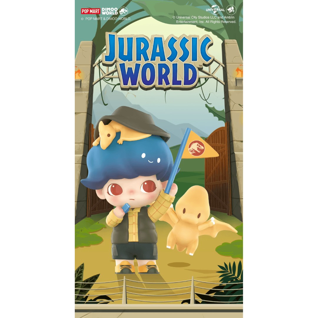 Pop Mart Dimoo Jurassic Park Series, Hobbies & Toys, Toys & Games on ...