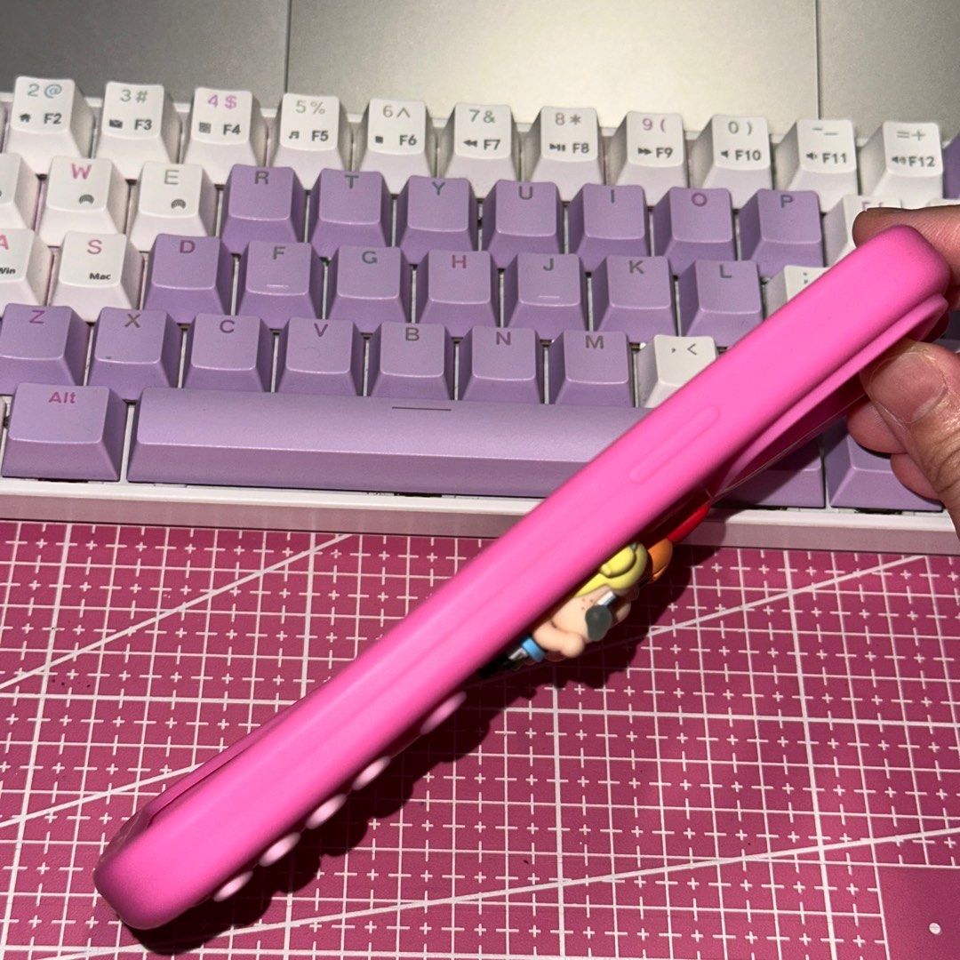 POPMART CBB Crybaby X PPG Powerpuff Girls Pink Case for iPhone 14 Pro ...