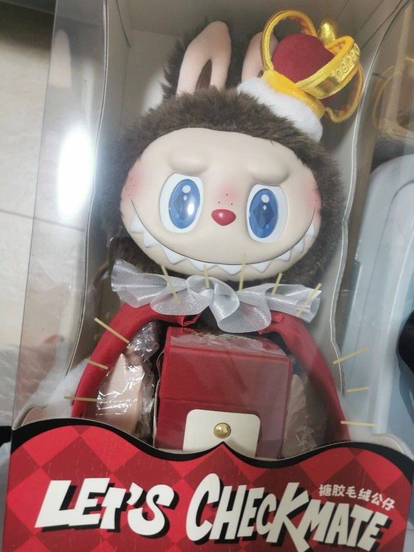 Popmart Labubu Let's Checkmate King & Queen, Hobbies & Toys, Toys ...