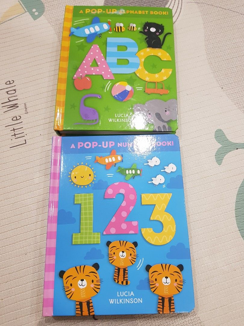 Pop-up alphabet and number book, Hobbies & Toys, Books & Magazines ...