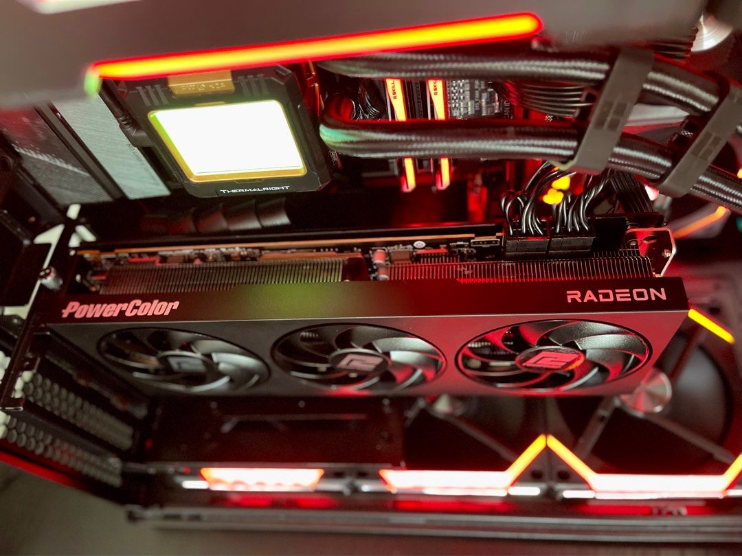 PowerColor Fighter RX 7800 XT 16GB GPU | Graphics Card, Computers ...