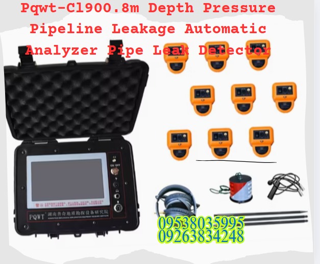 Pqwt-Cl900.8m Depth Pressure Pipeline Leakage Automatic Analyzer Pipe Leak Detector, Everything ...