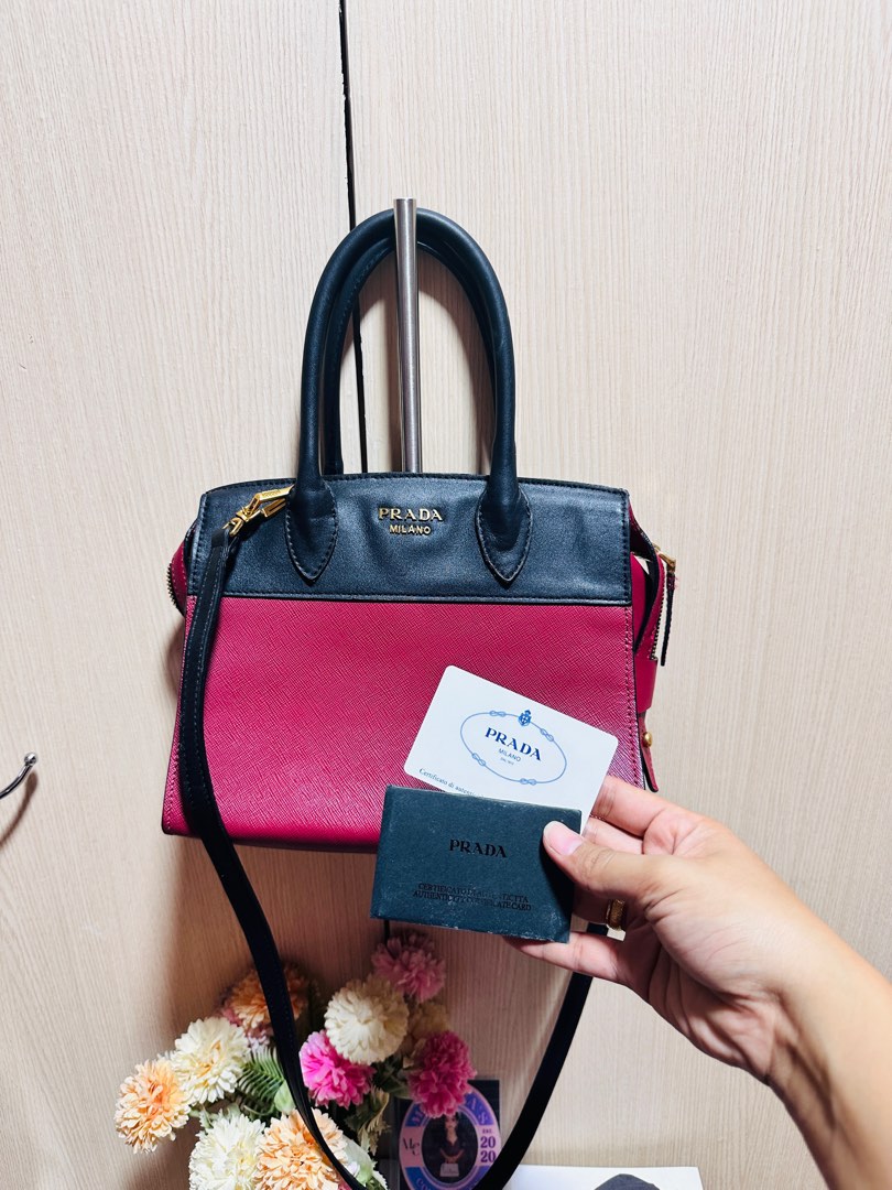Prada 2way Bag, Women's Fashion, Bags & Wallets, Cross-body Bags on Carousell