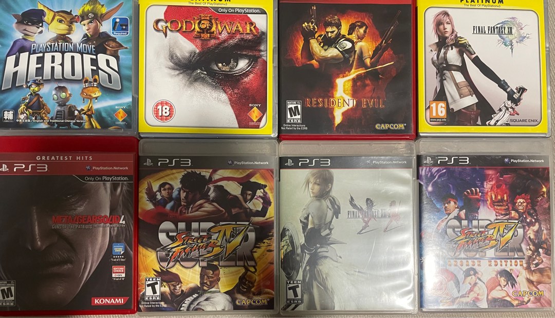 PS3 Games bundle all for $29, Video Gaming, Video Games, PlayStation on ...
