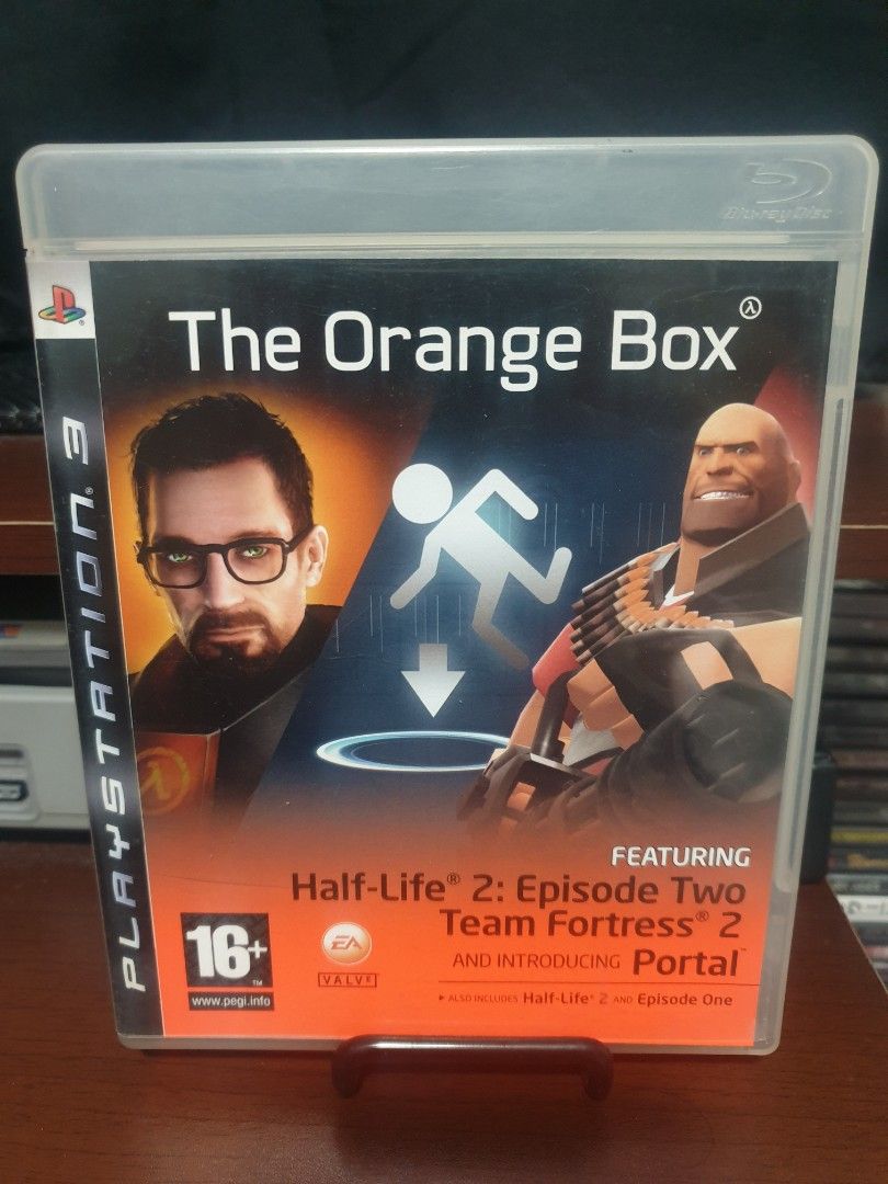 PS3 THE ORANGE BOX half-life 2 episode 2 team fortress portal FPS valve first person shooter ...