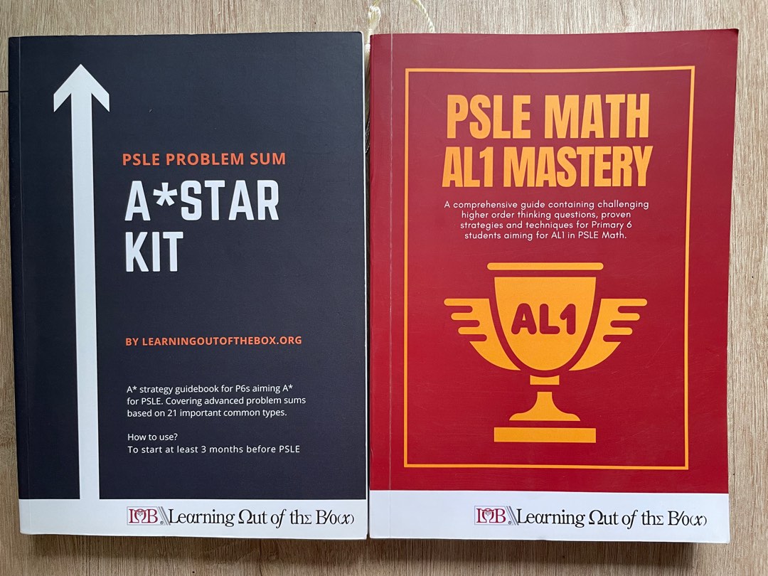 PSLE Math AL1 Learning Out of the Box series, Hobbies & Toys, Books ...