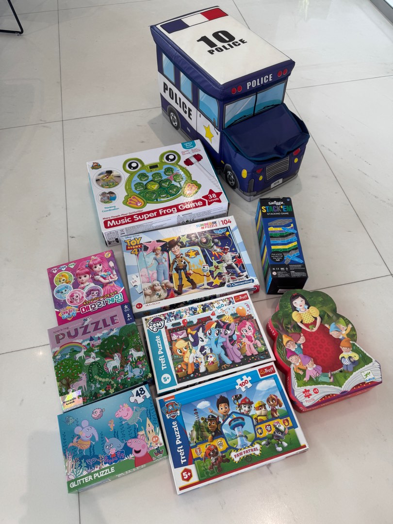 Puzzles, Frog game, Memory game, Stacking game, Hobbies & Toys, Toys ...