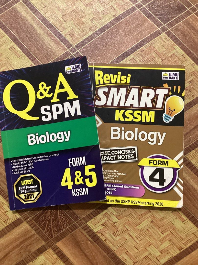 Set QnA Biology F4/5 and Revisi Smart Biology F4, Hobbies & Toys, Books ...