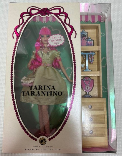 RARE Barbie Tarina Tarantino Model Muse Mattel Doll Gold Label, Hobbies ...