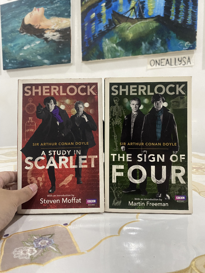 [RARE] BBC Books - Sherlock Holmes Books by Arthur Conan Doyle (with ...
