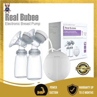 Real bubbe Double Pump Auto breast Pump breastpump breasfeeding ...