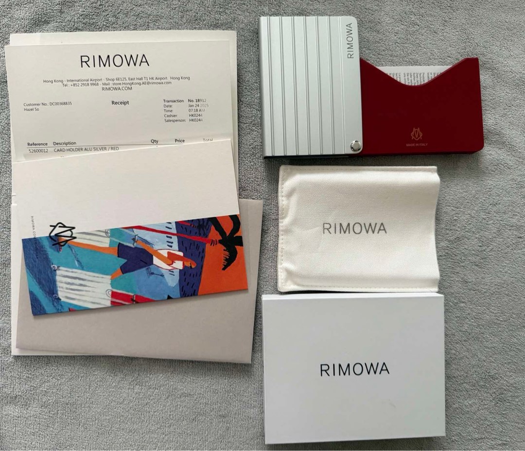 Rimowa Card Holder, Luxury, Bags & Wallets on Carousell